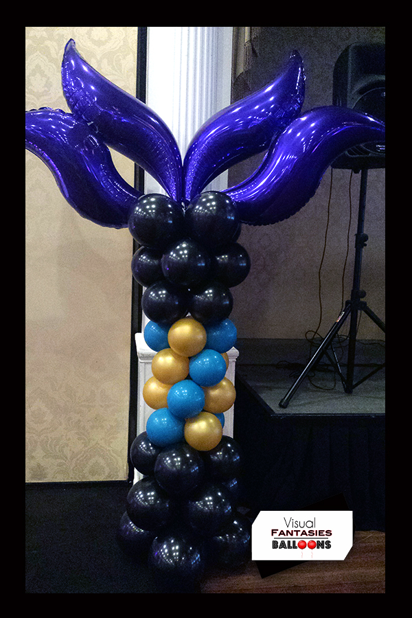 Balloon Floating Pillars & Columns | Visual Fantasies Balloons