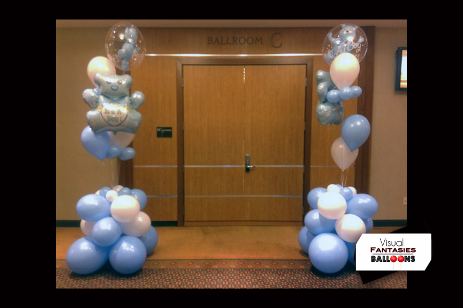 Balloon Full Pillars and Spiral | Visual Fantasies Balloons