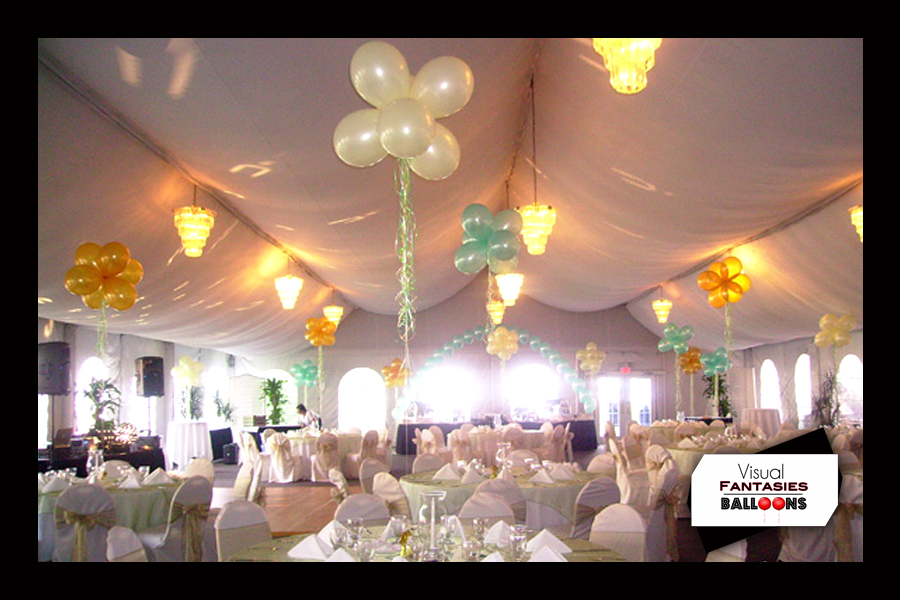Wedding & Bridal Party Balloon Artistry | Visual Fantasies Balloons